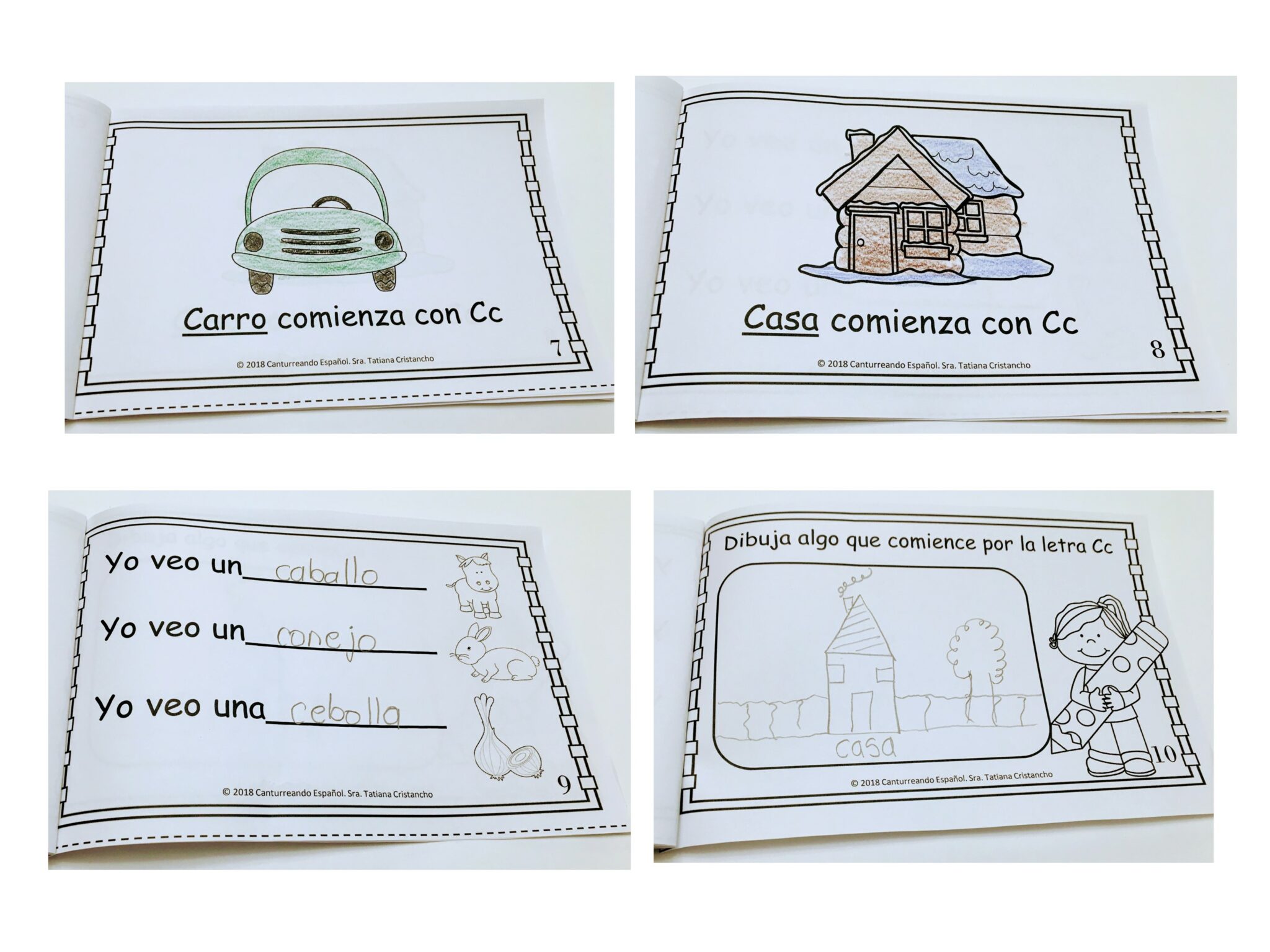 Spanish Alphabet Mini Books | 27 Libros con Actividades del Alfabeto ...