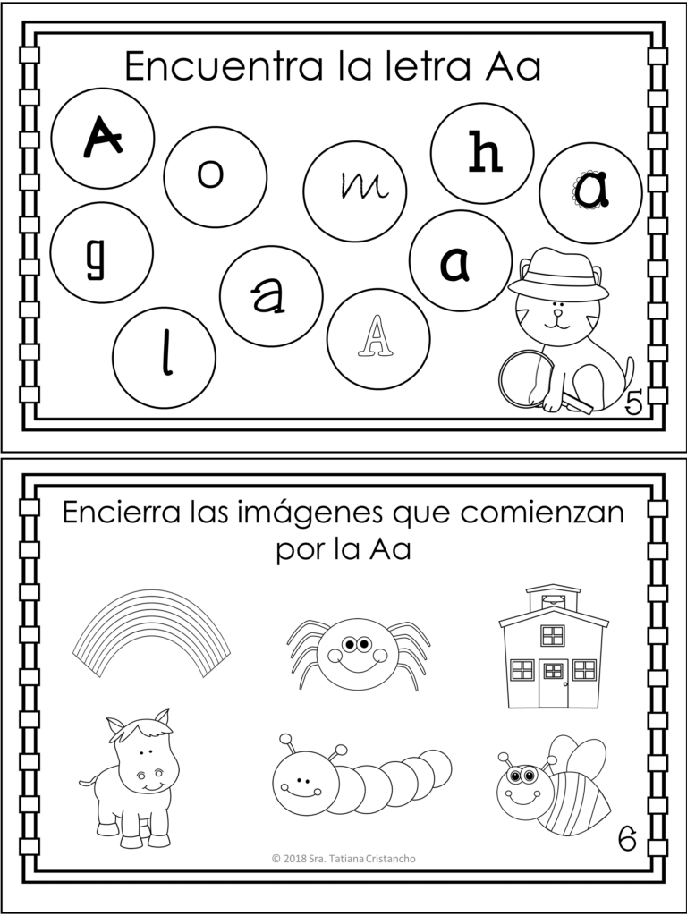 Spanish Alphabet Mini Books | 27 Libros con Actividades del Alfabeto ...