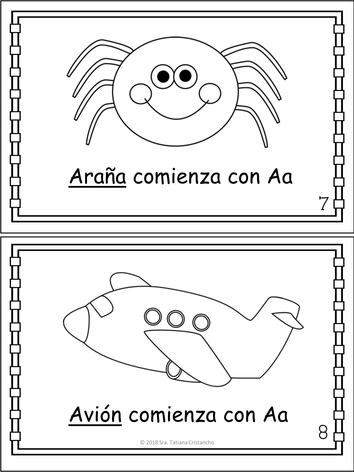 Spanish Alphabet Mini Books | 27 Libros con Actividades del Alfabeto ...