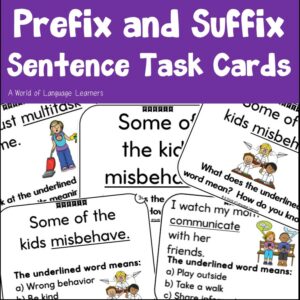 Prefixes and Suffixes Activities | Made By Teachers