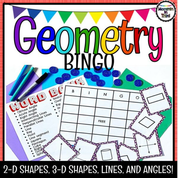 Geometry Bingo | Made By Teachers