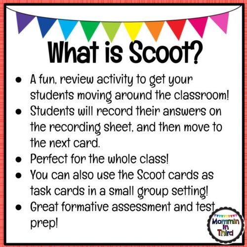 Geometry Scoot Task Cards | Made By Teachers