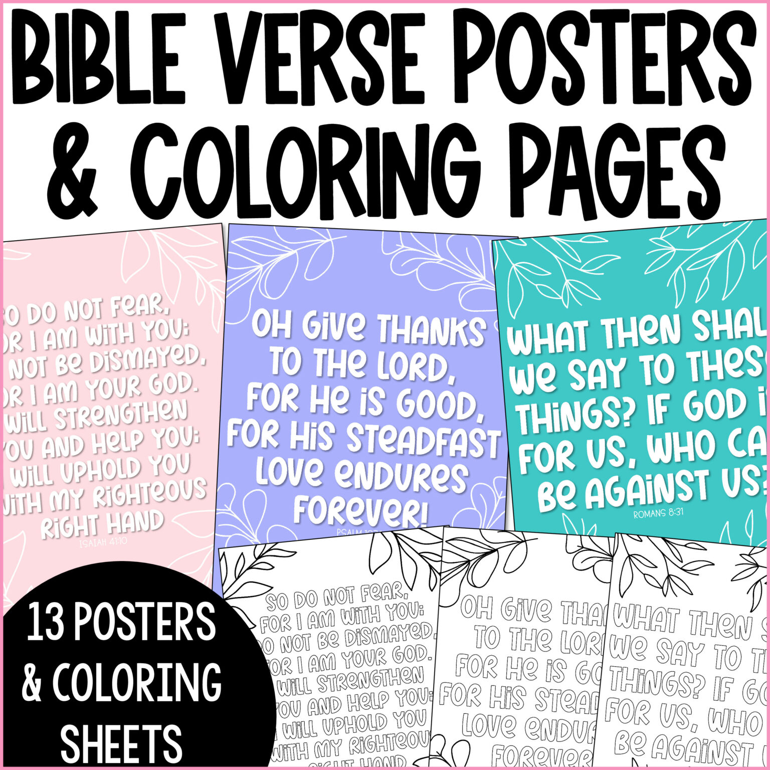 Christian Classroom Decor - Bible Verse Posters | Made By Teachers