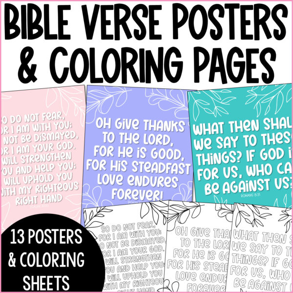 Christian Classroom Decor - Bible Verse Posters | Made By Teachers