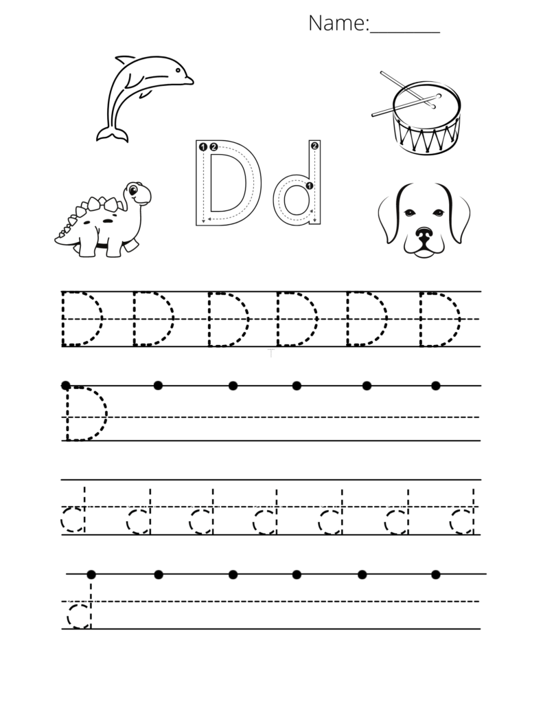 Alphabet Trace and Color | Made By Teachers