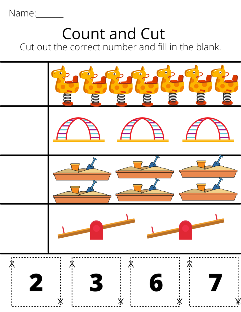 My Counting Workbook - Made By Teachers