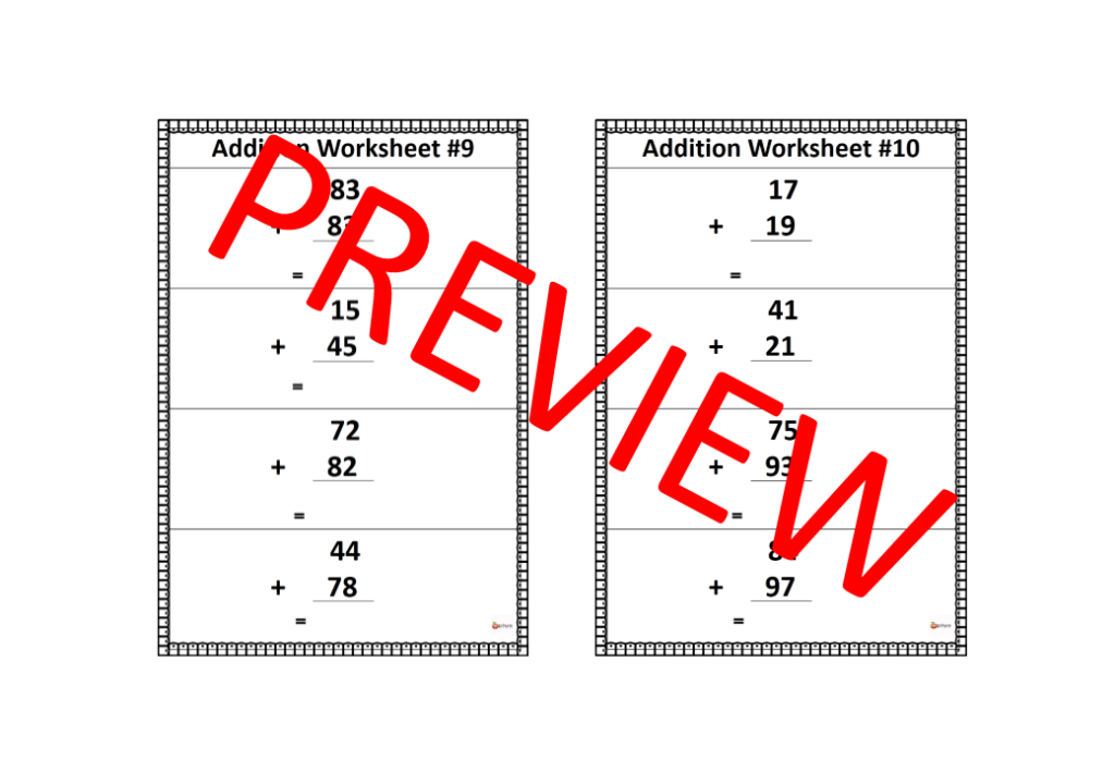 Two by Two Digit Addition Worksheets | Made By Teachers