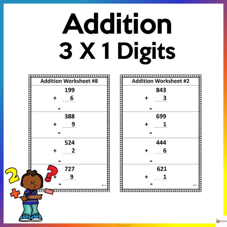 Addition Worksheets Bundle | Made By Teachers