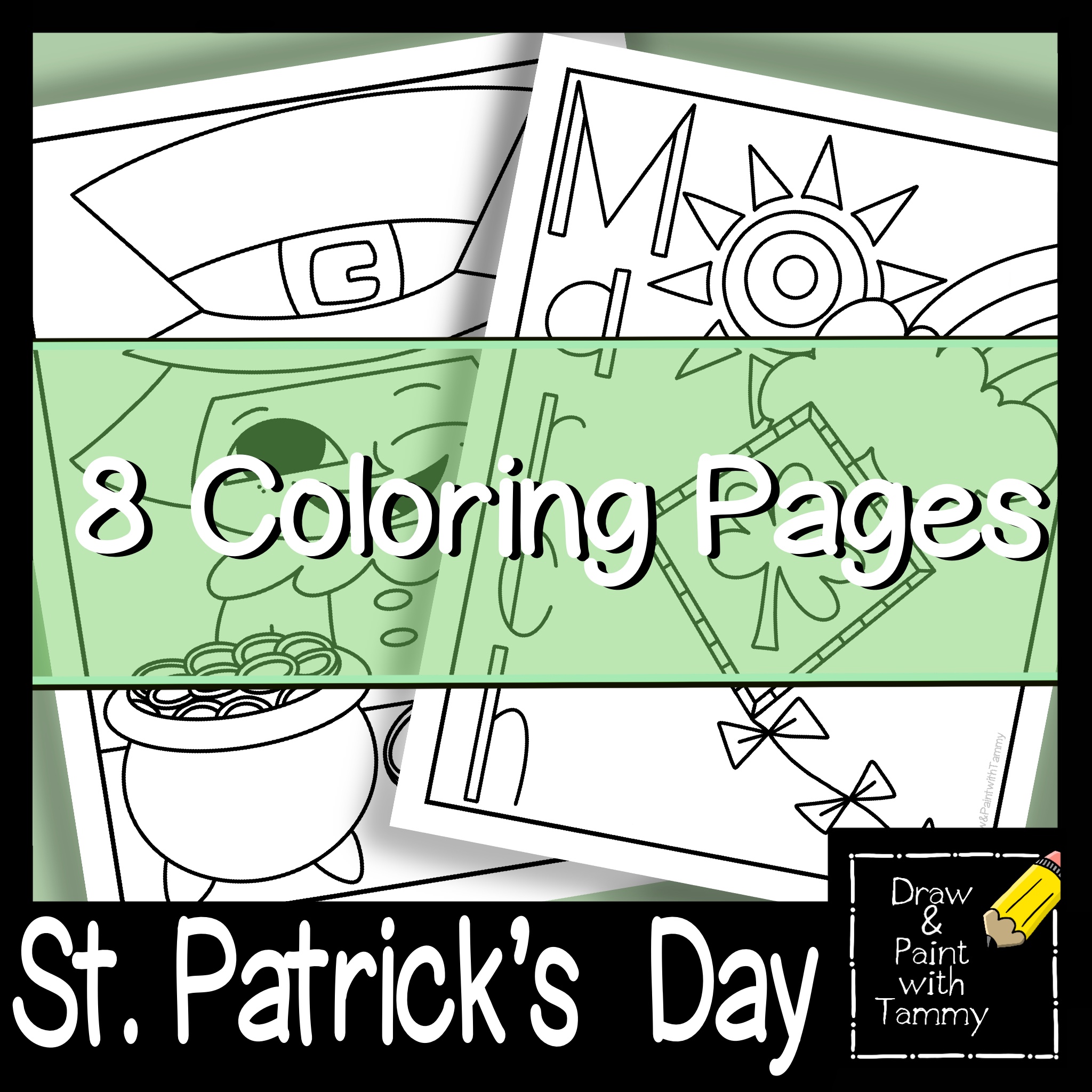 St. Patrick’s Day Theme March Printable Coloring Pages | Made By Teachers