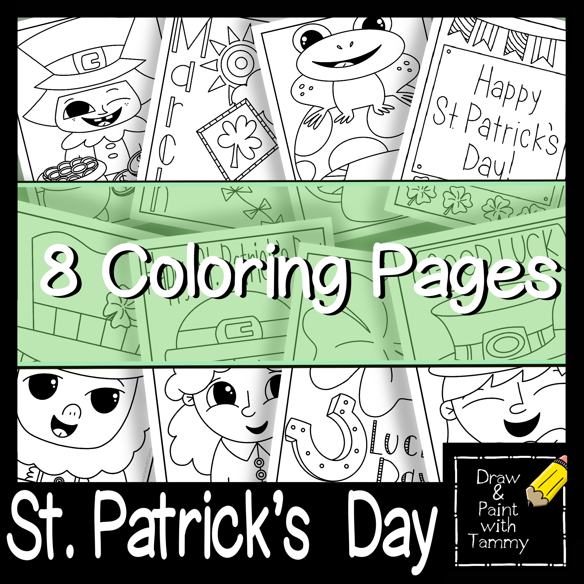 St. Patrick’s Day Theme March Printable Coloring Pages | Made By Teachers