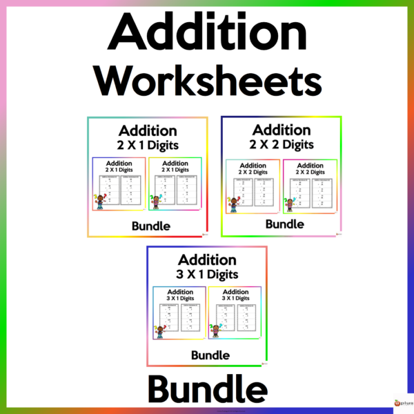 Addition Worksheets Bundle | Made By Teachers