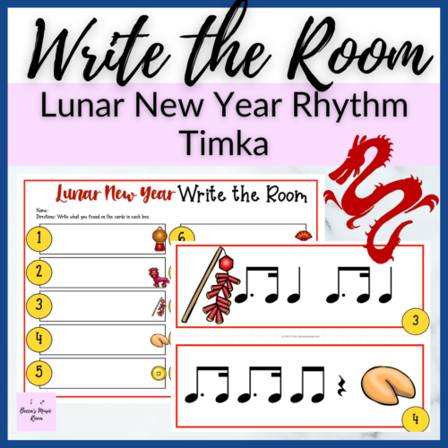 Sol Mi La Spring Melody Write the Room Solfege Patterns for elementary ...