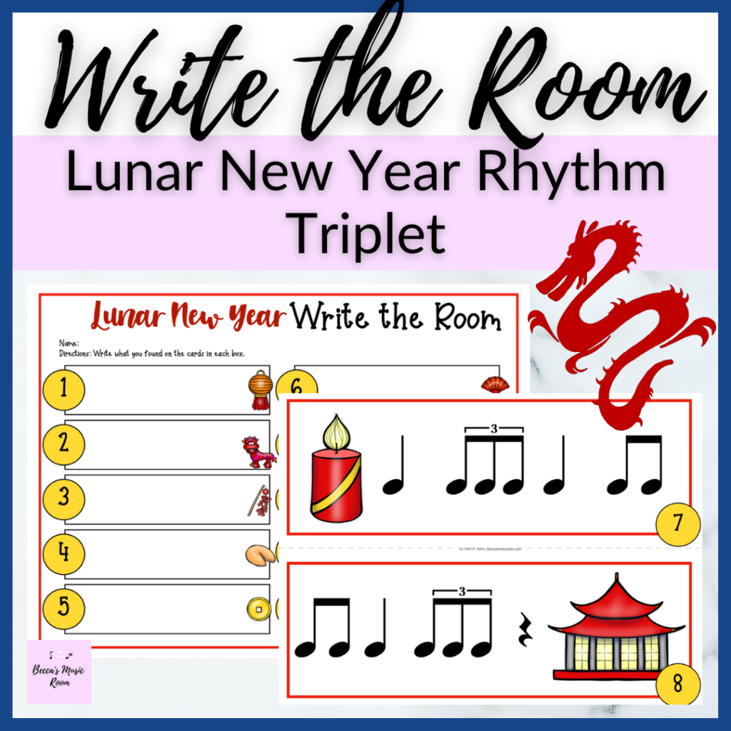 St. Patrick's Day Rhythm Write the Room for Quarter + Eighth Music ...