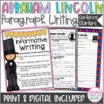 Abraham Lincoln George Washington Writing Black History Month ...