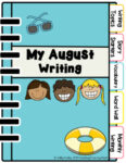 August Monthly Writing Journal Story Starters (Google Slides) Back to ...