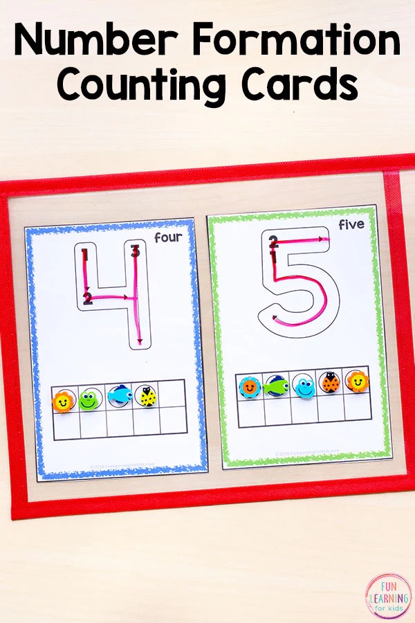 Numbers 0-10 Math Centers for Kindergarten - Number Activities and ...