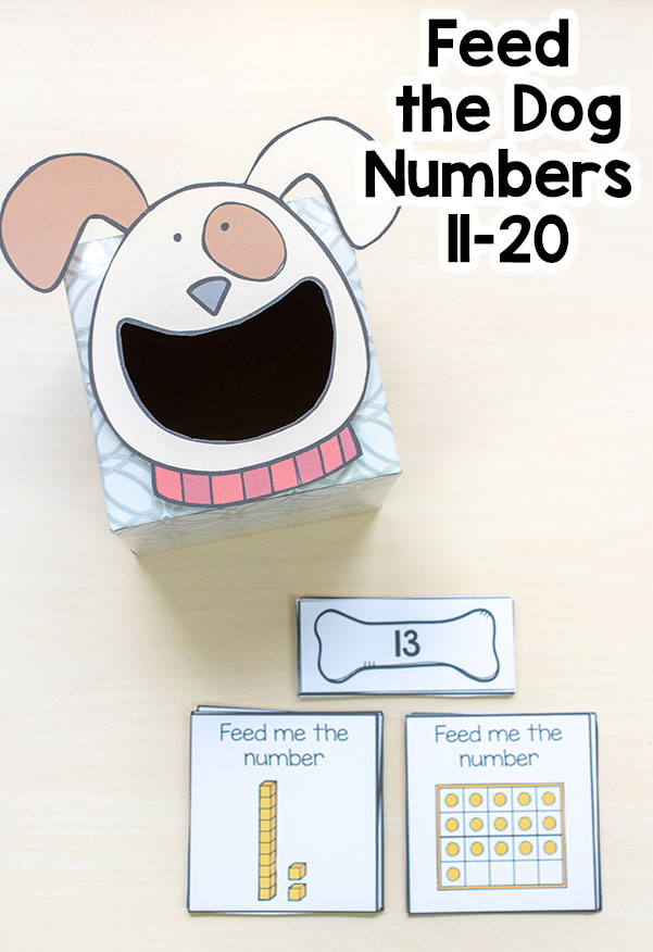 Numbers 11-20 Teen Numbers Math Centers and Games for Kindergarten ...