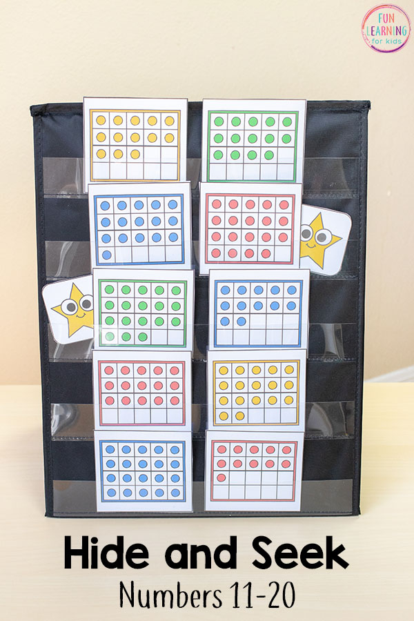 Numbers 11-20 Teen Numbers Math Centers and Games for Kindergarten ...