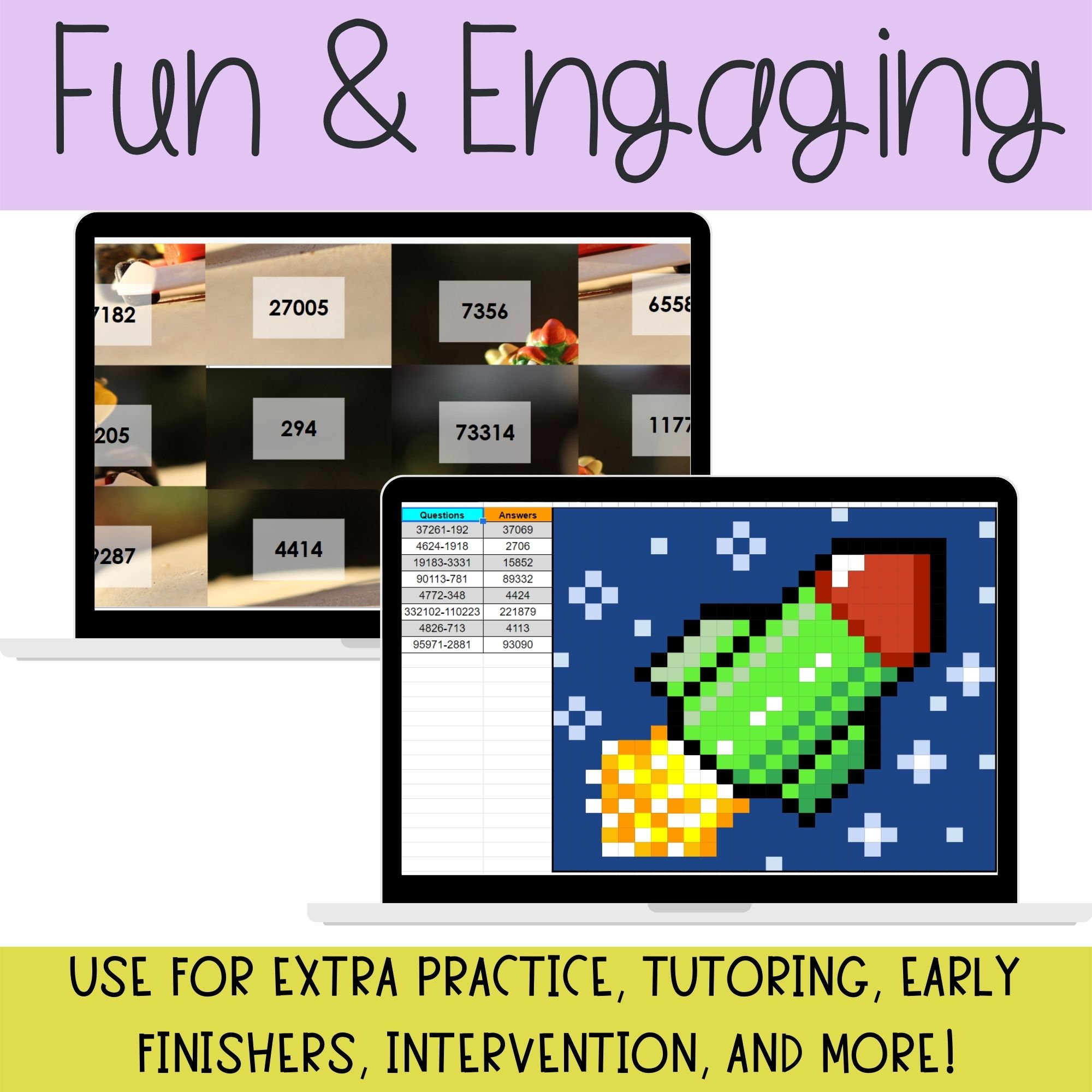 Multi-Digit Addition & Subtraction Games & Activities - DIGITAL Math ...