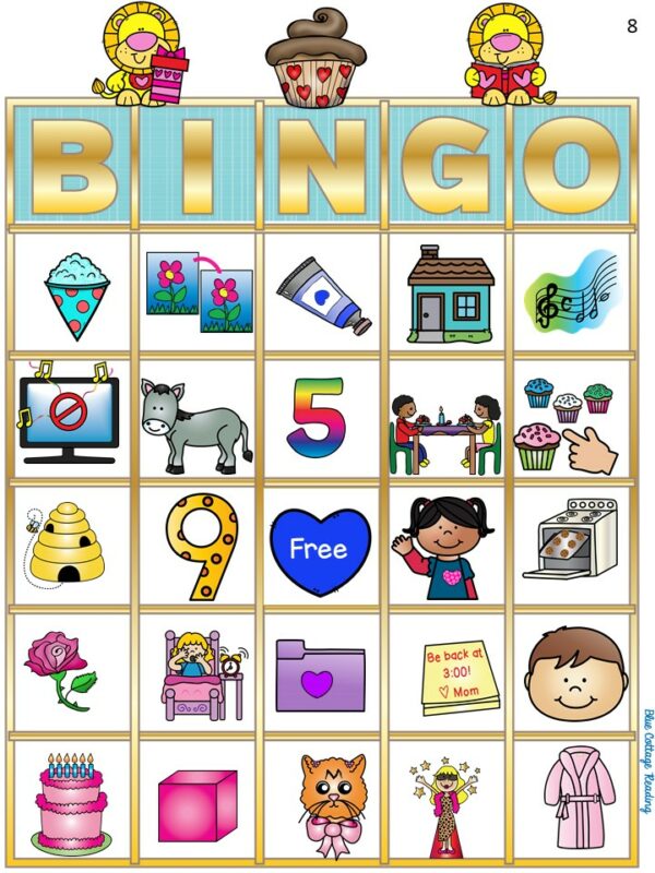 Valentine's Day Silent e Bingo Game | Made By Teachers