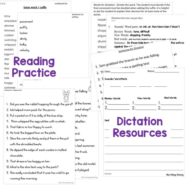 1 1 1 Doubling Rule - Suffix Spelling Rule - Orton Gillingham | Made By ...