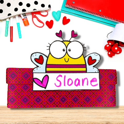 Valentines Day Valentines Bags Valentines Mailboxes Templates | Made By ...