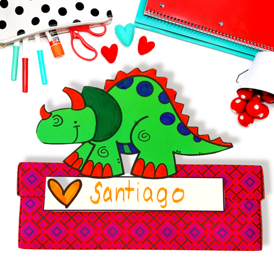 Valentines Day Valentines Bags Valentines Mailboxes Templates | Made By ...