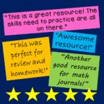 Math Spiral Review Daily Worksheets Morning Work Homework Month 5 ...