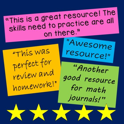 Math Spiral Review Daily Worksheets Morning Work Homework Month 5 ...