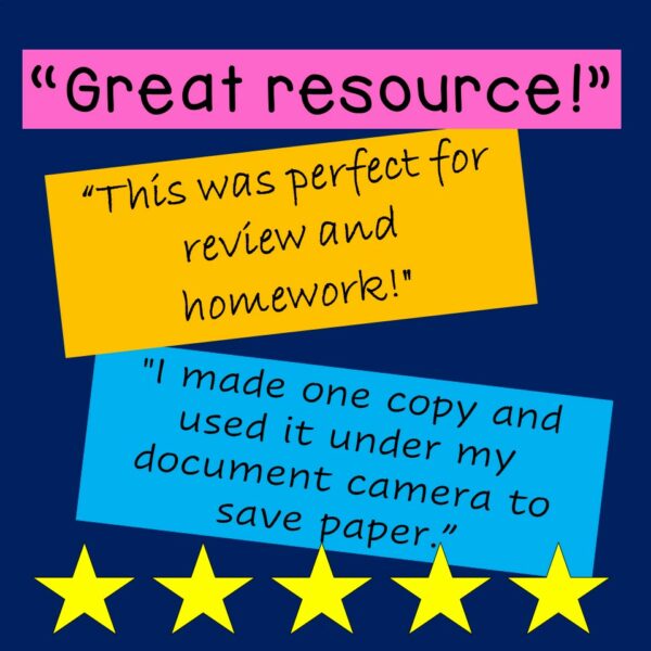 Math Spiral Review Daily Worksheets Morning Work Homework Month 6 ...