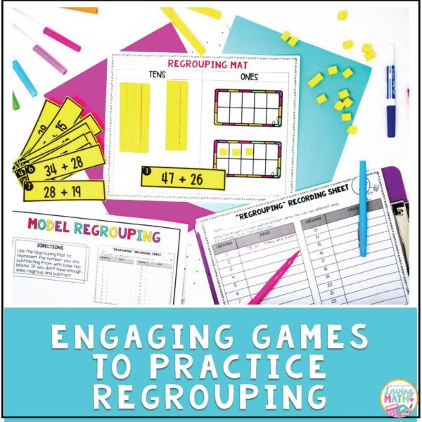 2 Digit Addition with Regrouping Math Games - Addition Games | Made By ...