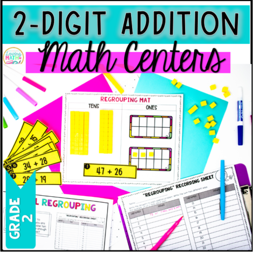 2 Digit Addition with Regrouping Math Games - Addition Games | Made By ...