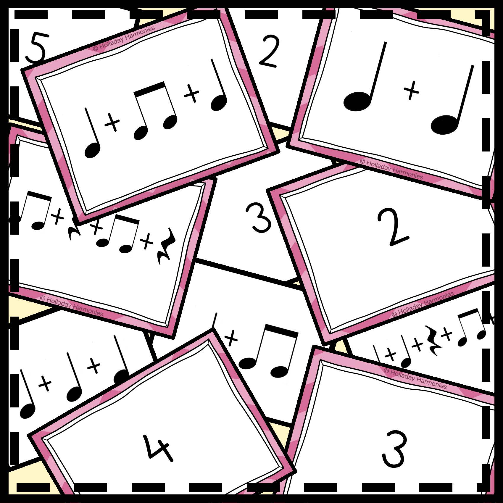 Rhythm Addition Math Equations - Level One | Made By Teachers