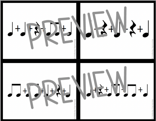 Rhythm Addition Math Equations - Level One | Made By Teachers