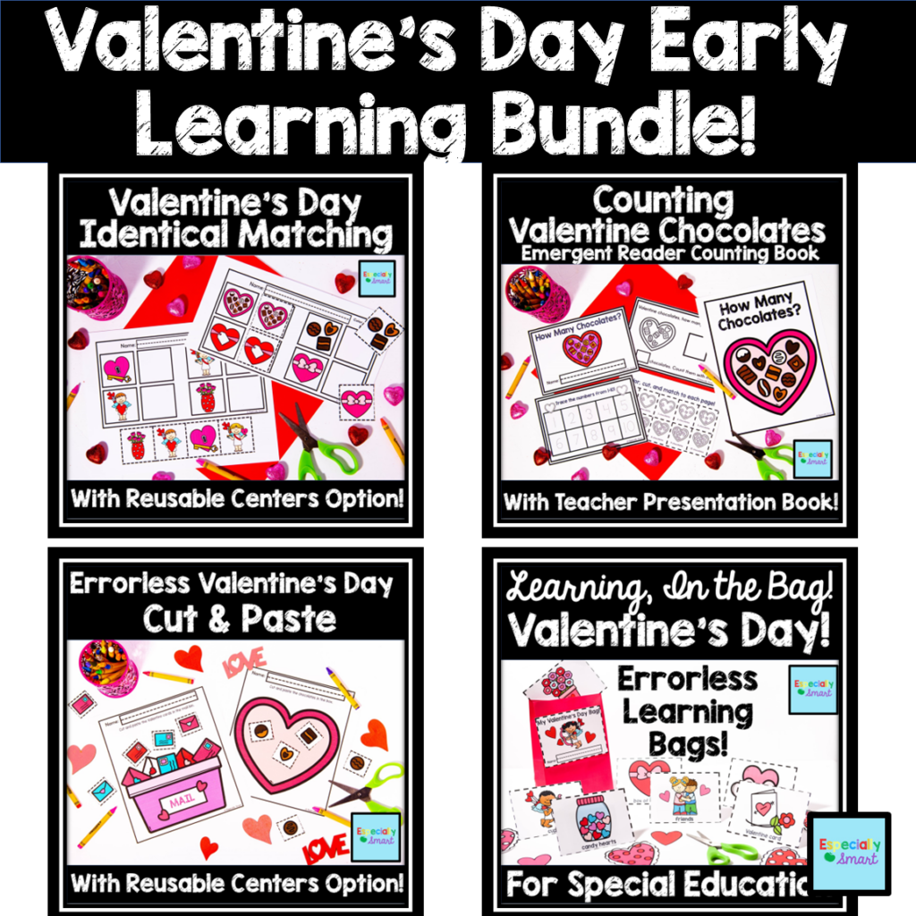 Valentine's Day Activity Bundle for Special Education and Early ...