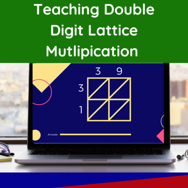 Double Digit Multiplication Lattice Method 4th Grade Math Activity ...