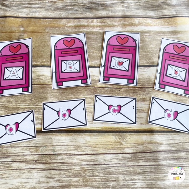 Valentine's Day Math and Literacy Centers and Activities for Preschool ...