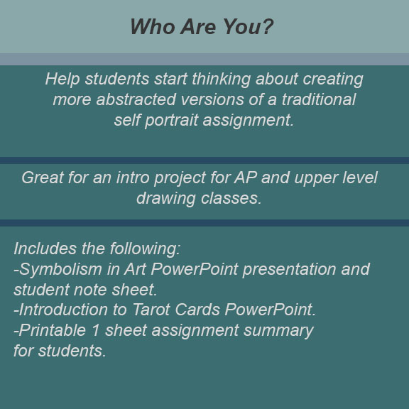 Introduce Yourself as an Artist Self Portrait Alternative AP® 2-D 2D ...