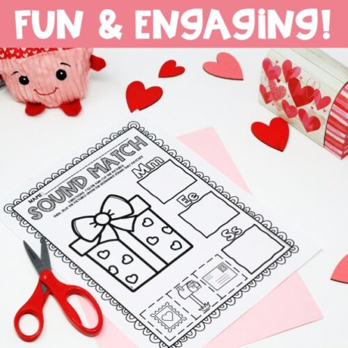 Valentines Day Activities for Preschool Literacy Center Worksheets ...