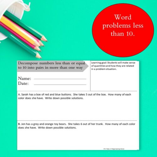 Kindergarten Operations and Algebraic Thinking | Illustrative Math ...