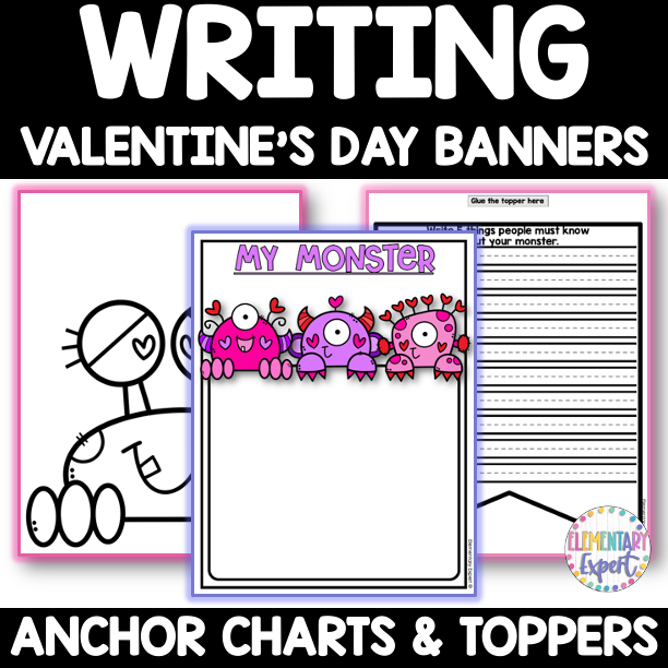 Valentine's Day Activities Anchor Charts, Prompts, and Toppers | Made ...