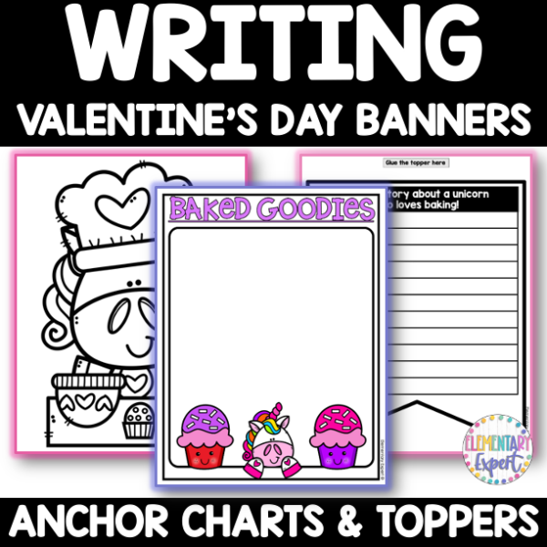 Valentine's Day Activities Anchor Charts, Prompts, and Toppers | Made ...