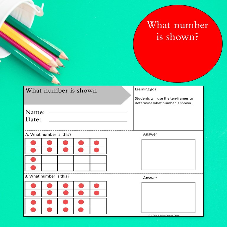 Kindergarten Counting | Numbers and Operations in Base Ten | Made By ...