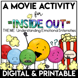Movie Guide | Inside Out Movie Activities | Social Emotional Learning ...