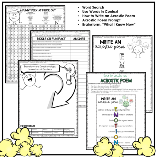 Movie Guide | Inside Out Movie Activities | Social Emotional Learning ...