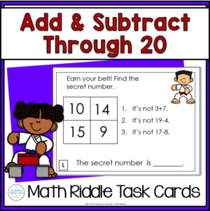 Addition, Subtraction, and Place Value Math Riddles - Sharks! | Made By ...