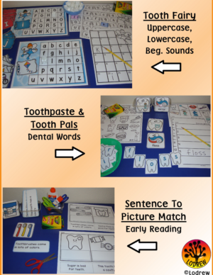 Dental Health Centers Activities Math Literacy Teeth Tooth Dental ...