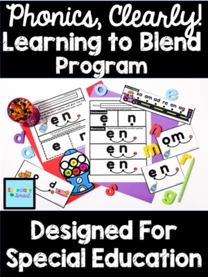 Pre Reading Phonics Bundle for Special Education and Intervention ...
