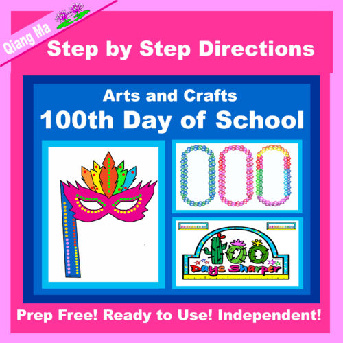 100th Day of School Bundle 3 in 1 | Made By Teachers