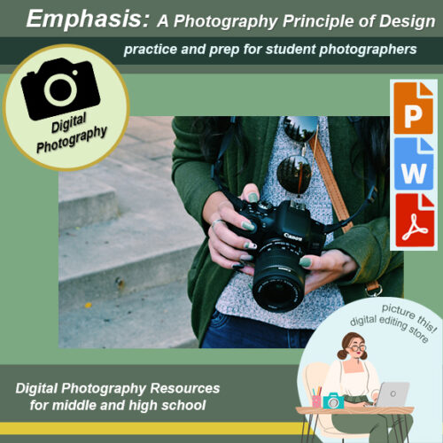Emphasis in Photography- A Principle of Design Notes, Poster Digital ...